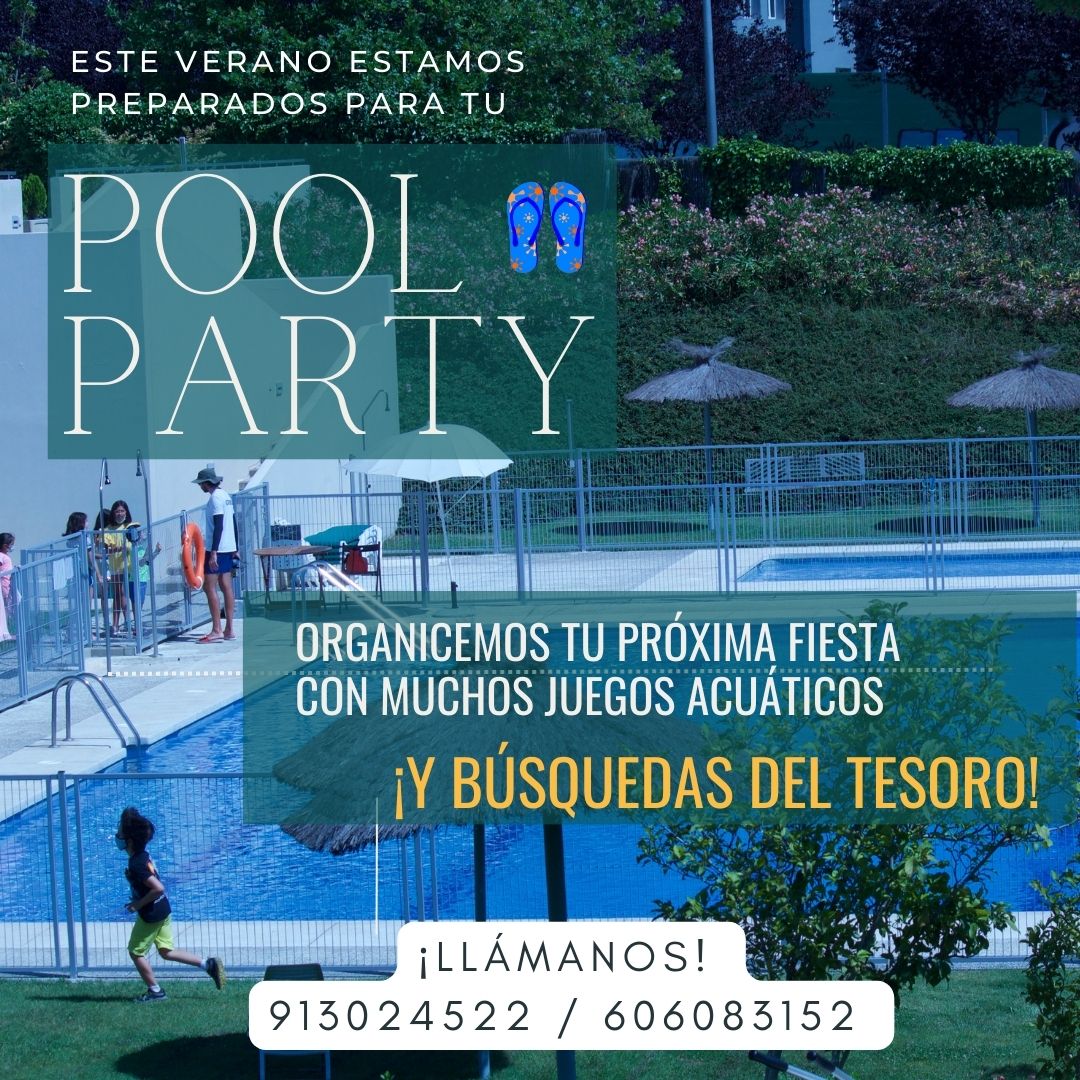 Animacion Pool Party para la fiesta de mi peque